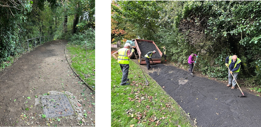 Friends’ Volunteers Work With Council’s Rangers on Path Re-surfacing ...
